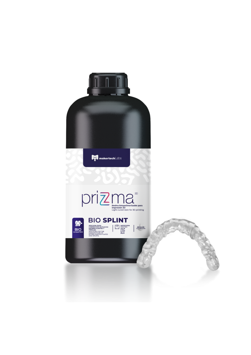 Resina 3D Bio Splint (Transparente) - Dentoshop