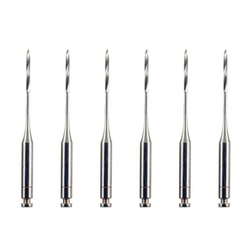 Dentaline Fresas Peeso #1, 32 mm – Blíster de 6 uds. - Dentoshop